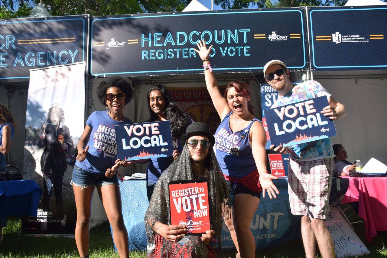 HeadCount | Events, Volunteer Opportunities & How to Get Involved